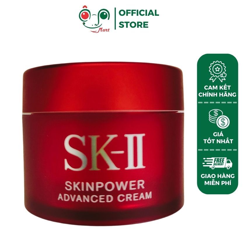 Kem dưỡng da chống lão hóa mẫu mới mini skii/ sk2/ sk-ii Advance Cream 15g, chính hãng chuẩn nội ...