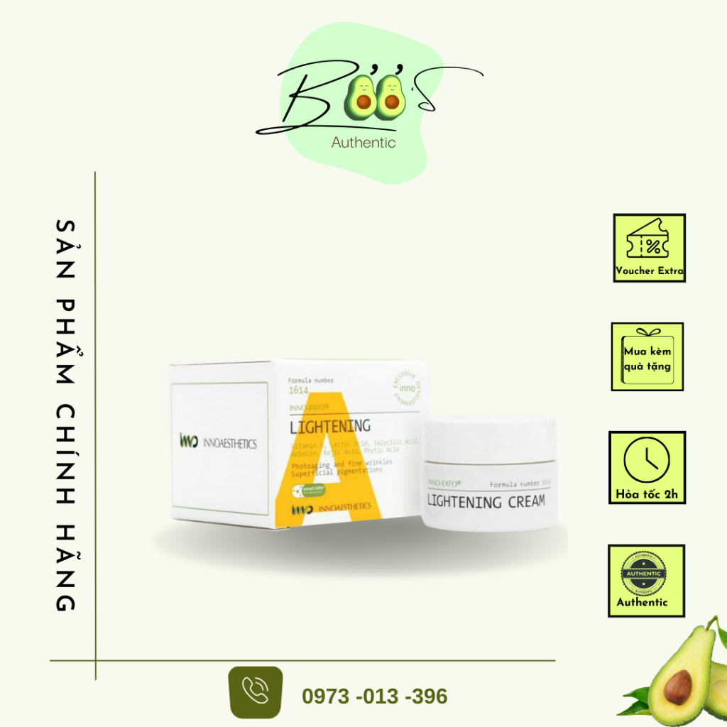 Kem Peel Vitamin A 5% INNOAESTHETICS Inno Exfo Lightening 15g | Kem ...