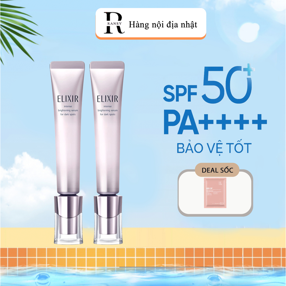 Serum dưỡng sáng da và cải thiện đốm nâu Elixir Intense Brightening Serum For Dark Spots WT 22g ...