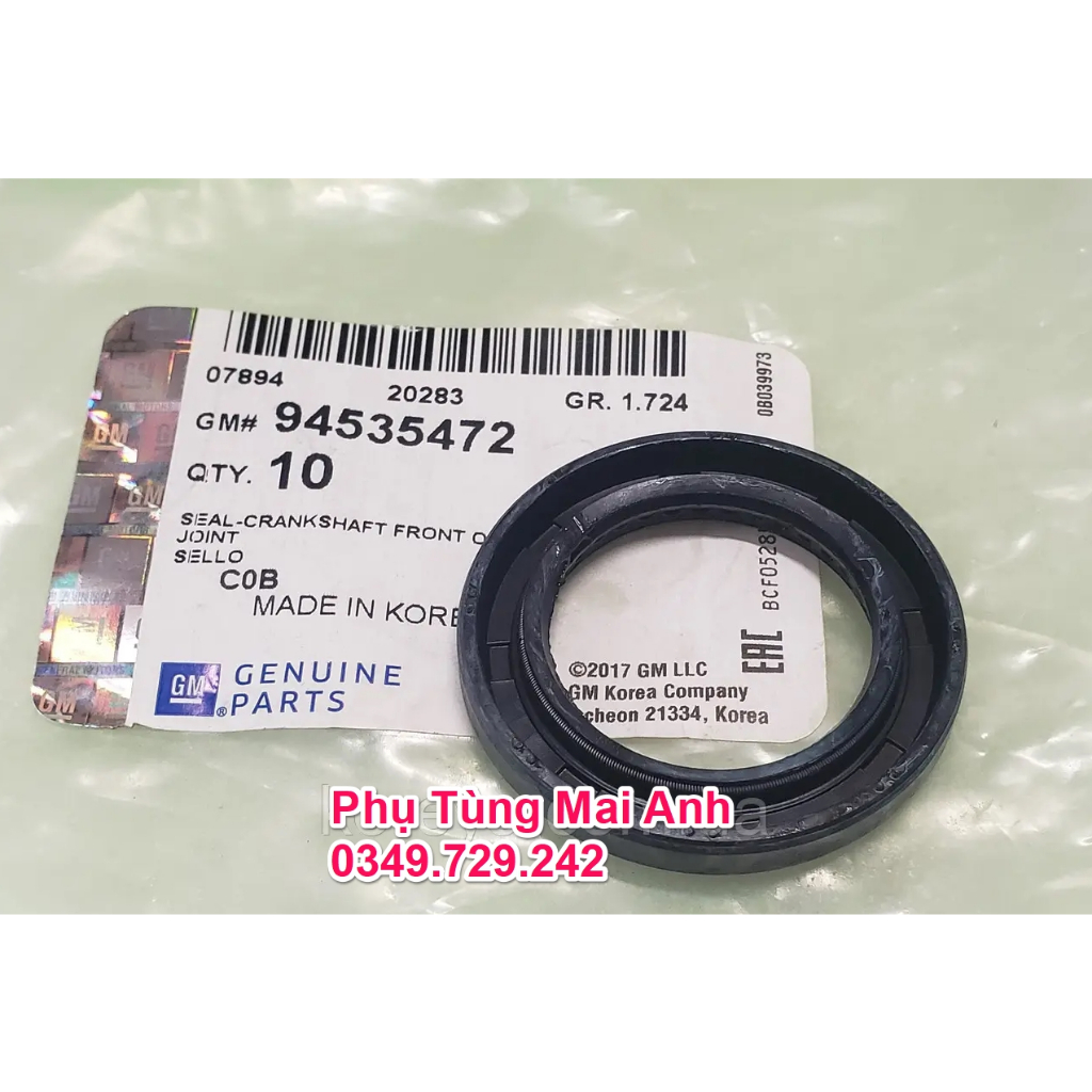 Phớt cam / Phớt đầu trục cơ MATIZ 1 -2/ SPARK 0.8 (MATIZ 3) - Hàng GM ...