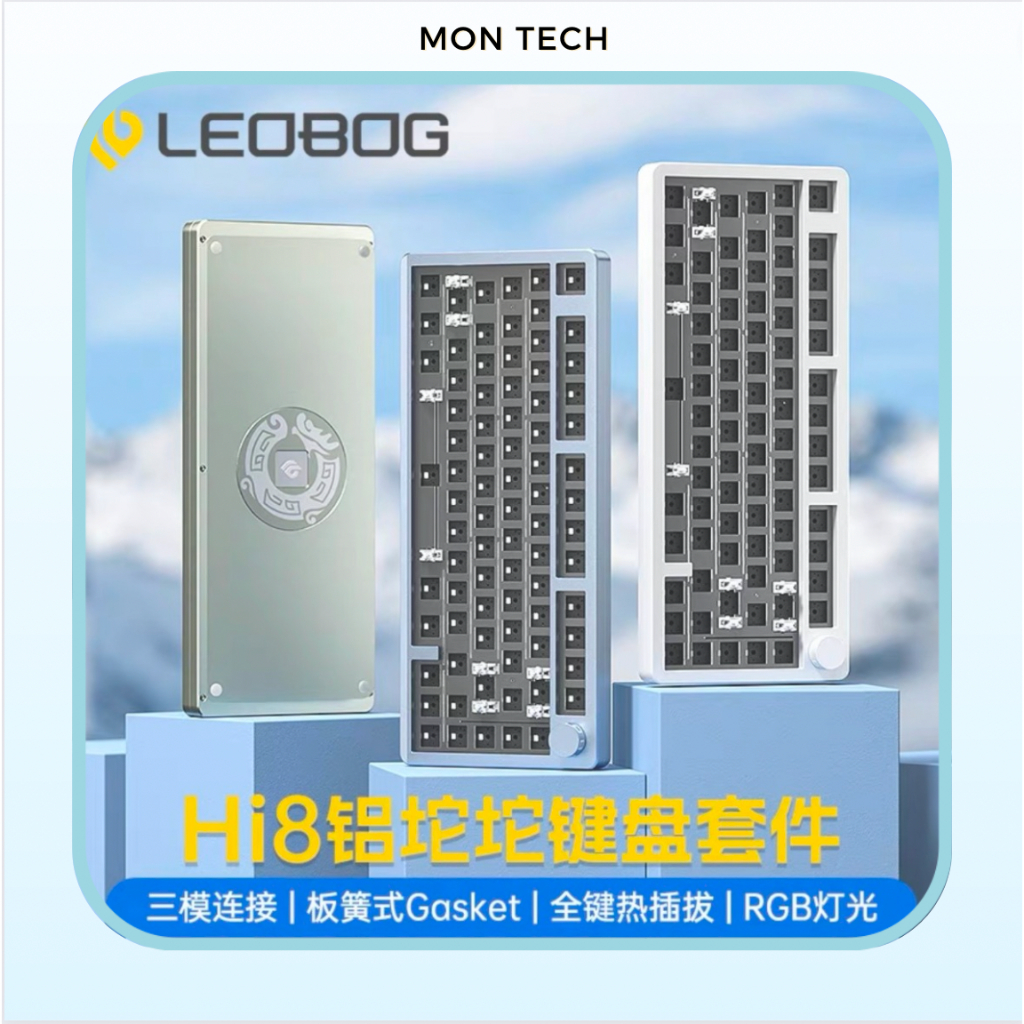 [Hàng Sẵn] KIT Bàn Phím Leobog Hi8 ( 3 Mode/RGB | Shopee Việt Nam