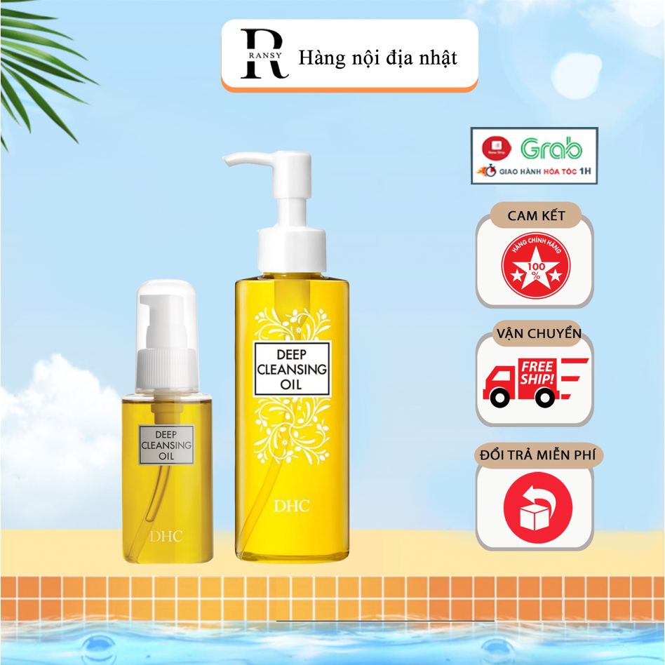 Dầu tẩy trang DHC Olive Deep Cleansing Oil Nhật Bản làm sạch sâu 70ml-150ml | Shopee Việt Nam