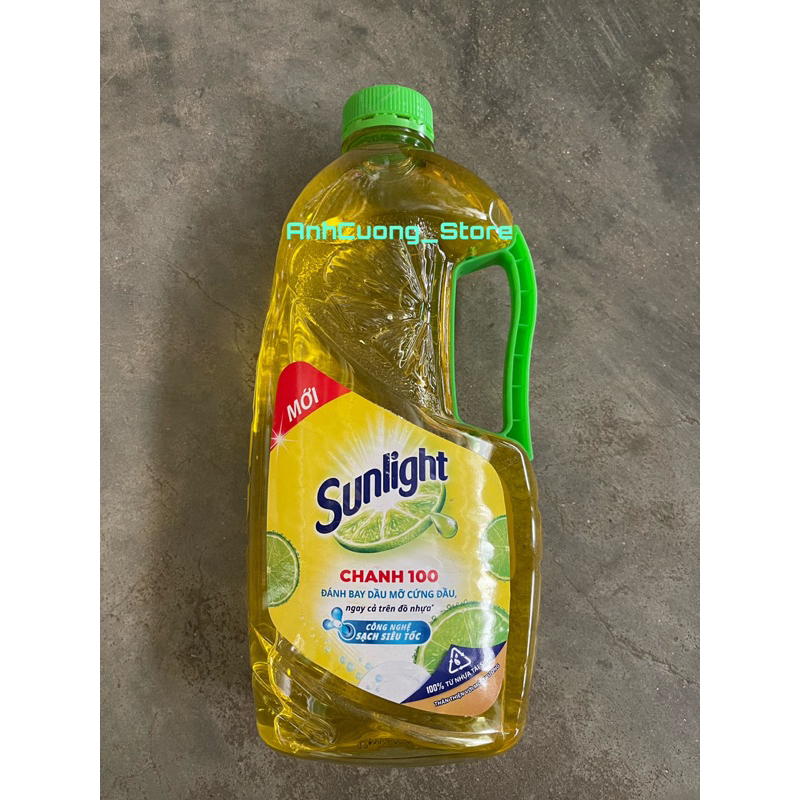 Nước rửa chén bát Sunlight chanh 100 can 1,5kg | Shopee Việt Nam