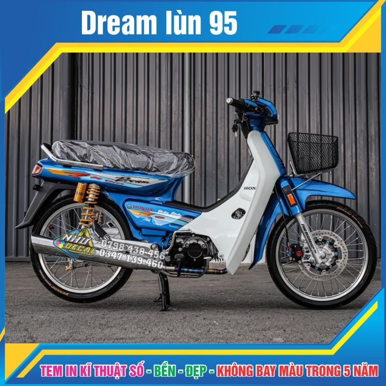 Tem rời Xe Dream Lùn 1995 - 04 | Shopee Việt Nam