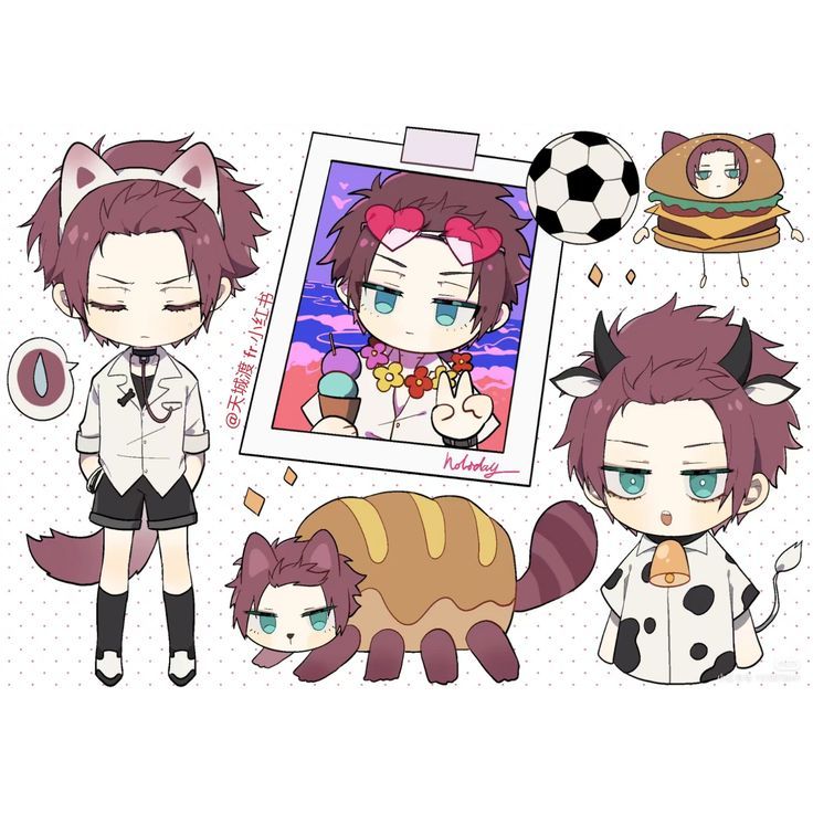 Sticker, hình dán Anime Blue Lock char Kaiser, Nagi, Rin, Bachira ...