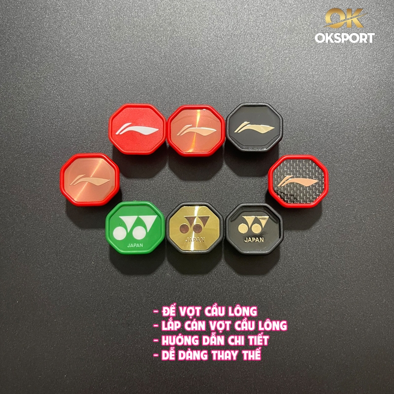 Đế Vợt Cầu Lông, Nắp Đế Cán Vợt Cầu Lông Yonex - Lining - Victor ...