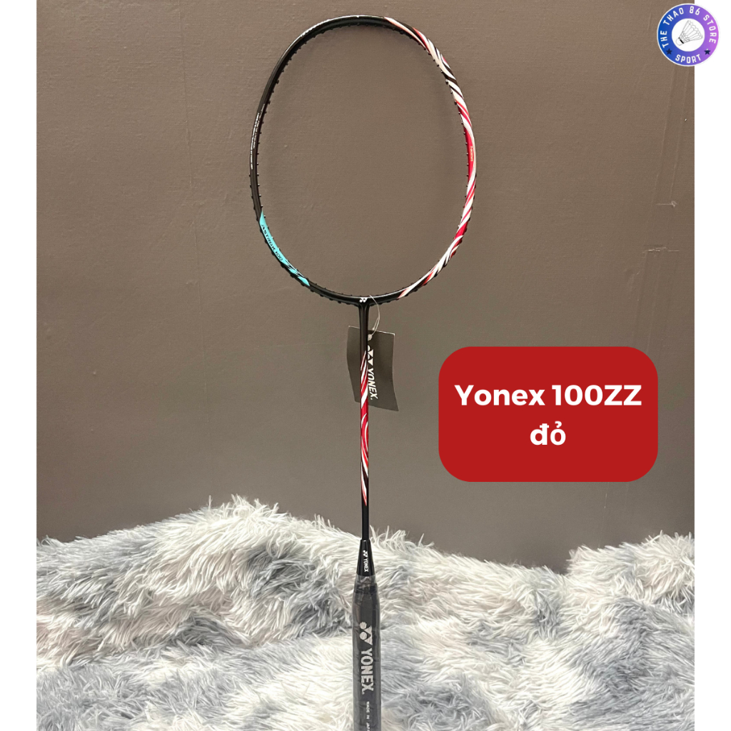 VỢT CẦU LÔNG Y.NEX 100ZZ ĐỎ PHỐI CĂNG MAX 11KG BẢN ĐẸP TẶNG QUẤN CÁN, DÂY CĂNG + 1 LẦN CĂNG DÂY ...