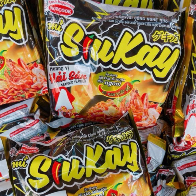 Mì Hải Sản SiuKay Gói 128g | Shopee Việt Nam
