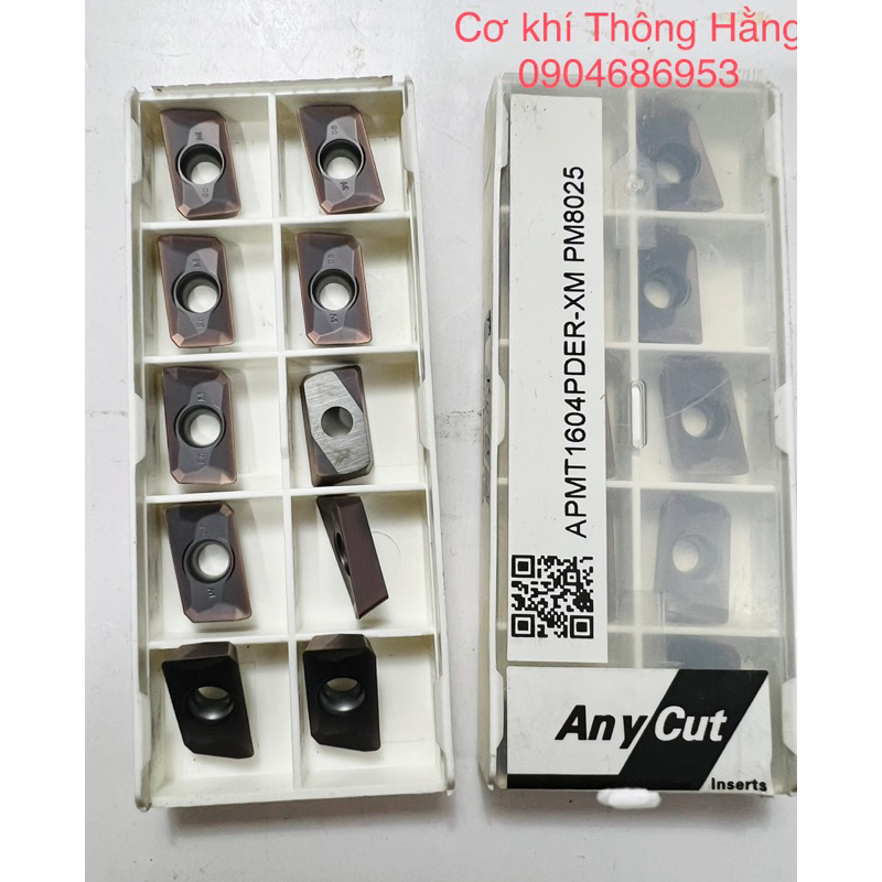 CHÍP DAO PHAY APMT 1604 PDER, hãng AKEN chuyên phay đa vật liệu ...