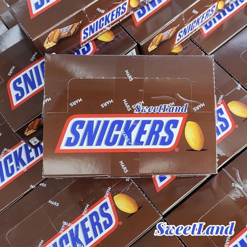 Socola Snickers nhân đậu phộng hộp 12 thanh 240g | Shopee Việt Nam