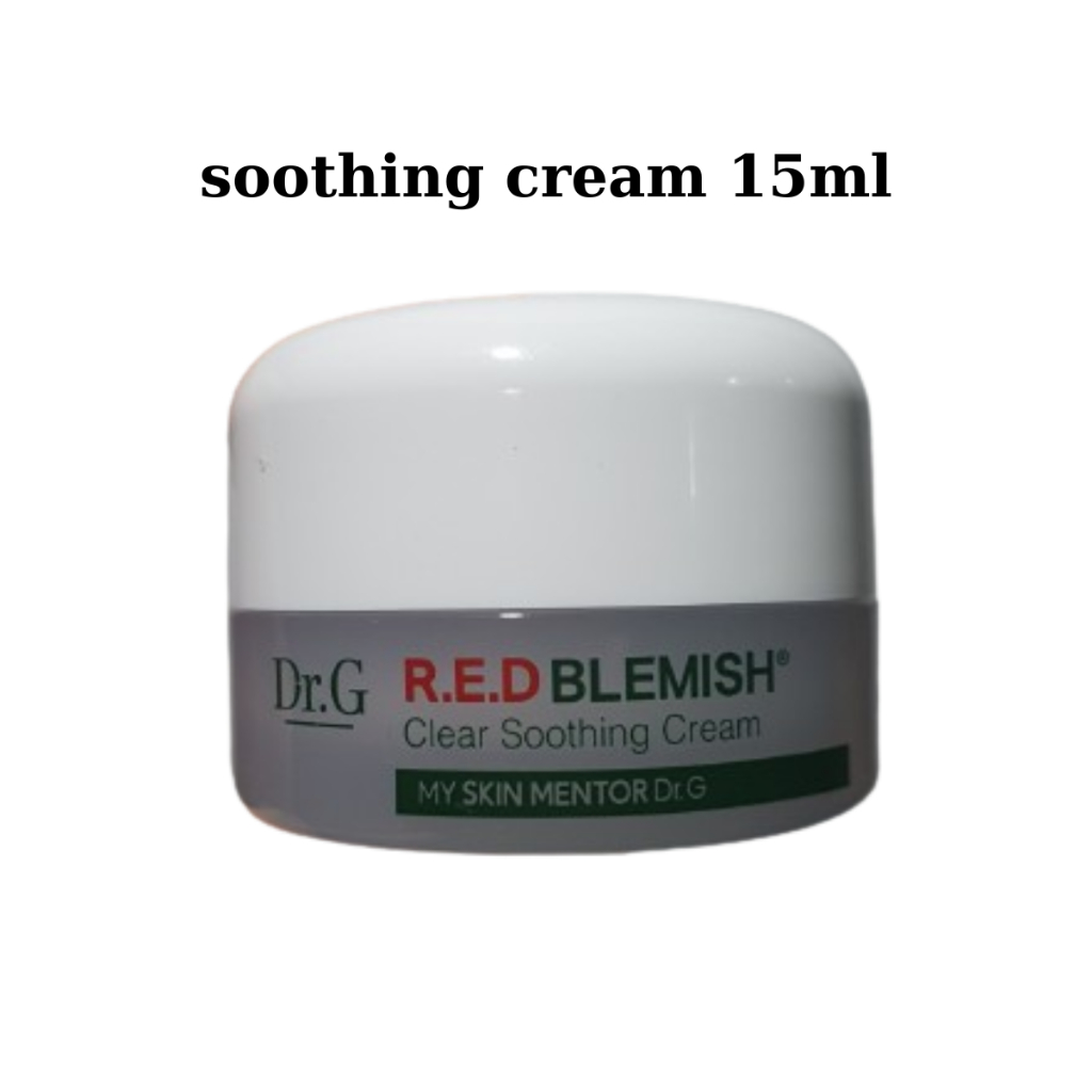 Kem dưỡng Dr.G DrG Red Blemish Clear Soothing Cream 70ml | Shopee Việt Nam