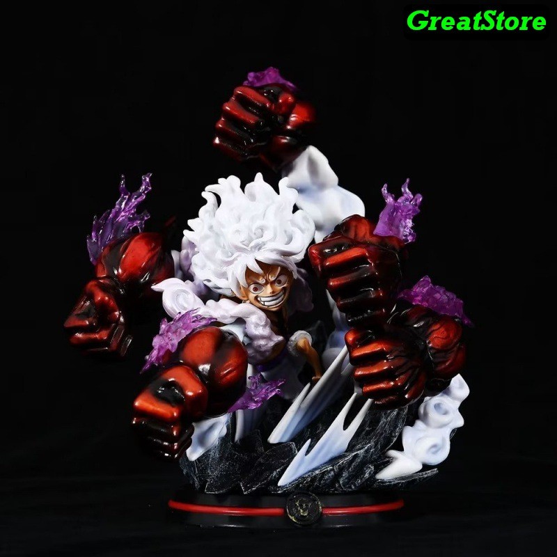 [ Sẵn ] Mô hình One Piece Luffy Gear 5 Nhiều nắm đấm Duezkup Sea Thief ...