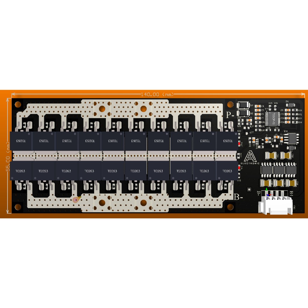 Mạch BMS 4S 200A 3.2V có sẵn cân bằng pin chủ động 3A PVN24228 | Shopee ...