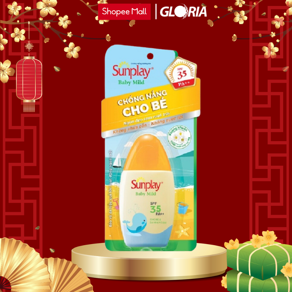 [Mã COSGLORIAT4 -8% đơn 250K] Sữa chống nắng cho bé và da nhạy cảm ...