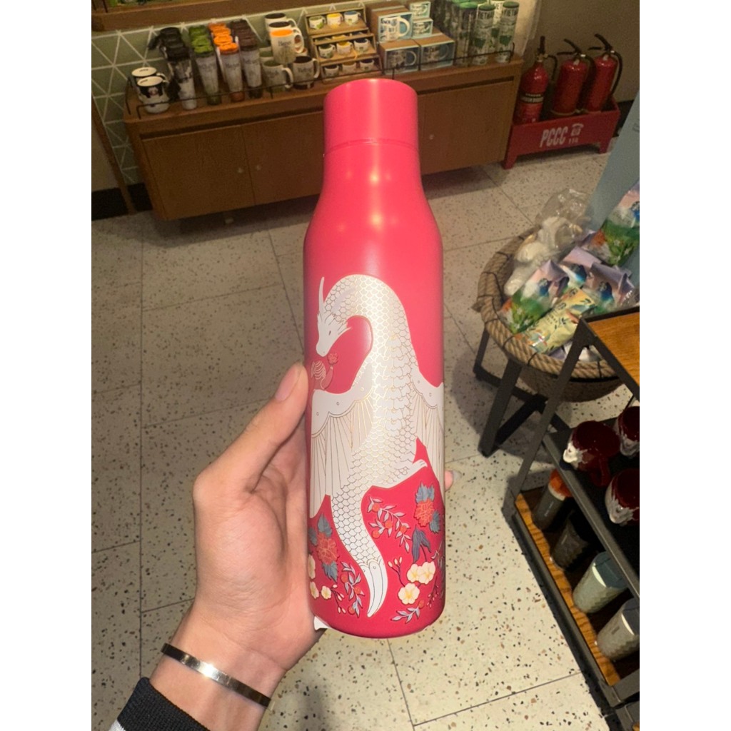 Bình Starbucks 13Oz (384ml) SS KEEPER AWAKED DRAGO | Shopee Việt Nam