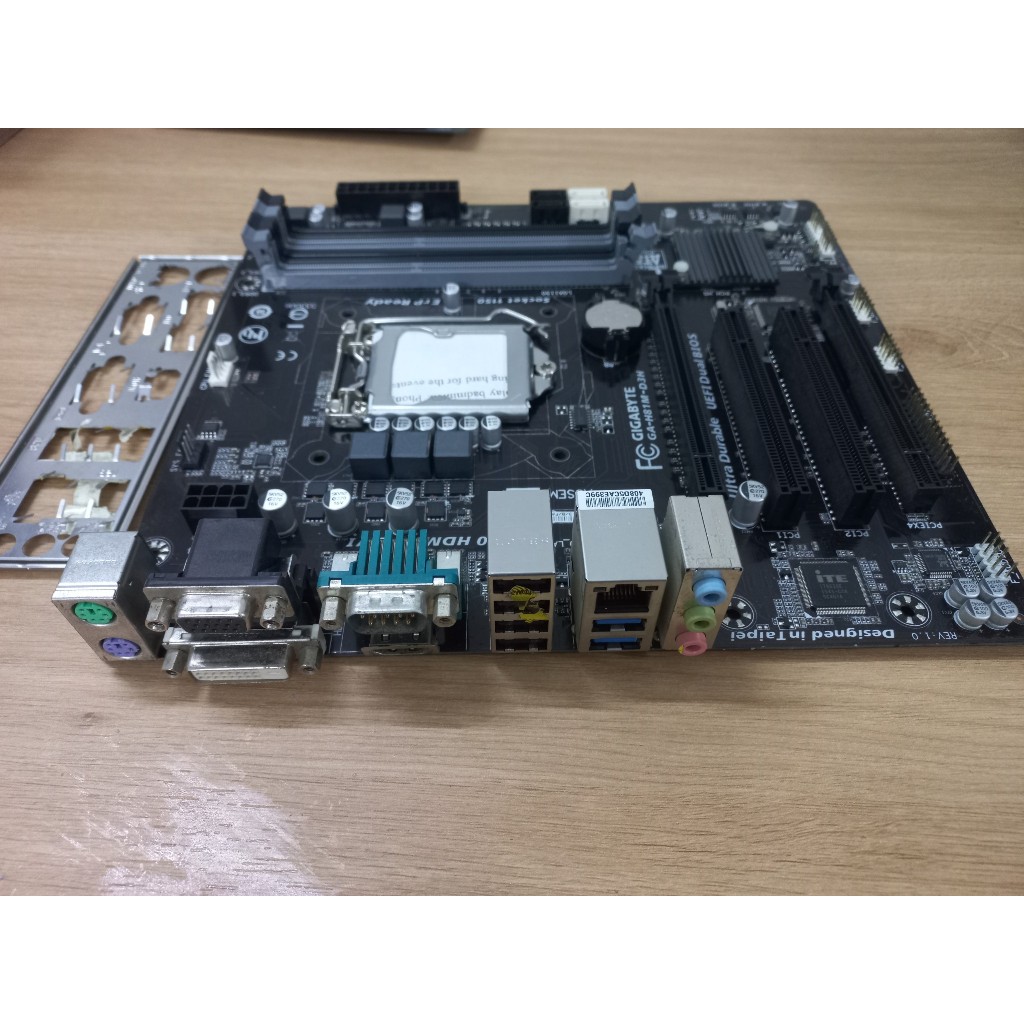Main GIGABYTE H81 GA-H81M-D3H ĐẸP, xuất hình 3 công HDMI VGA DVI dễ ...