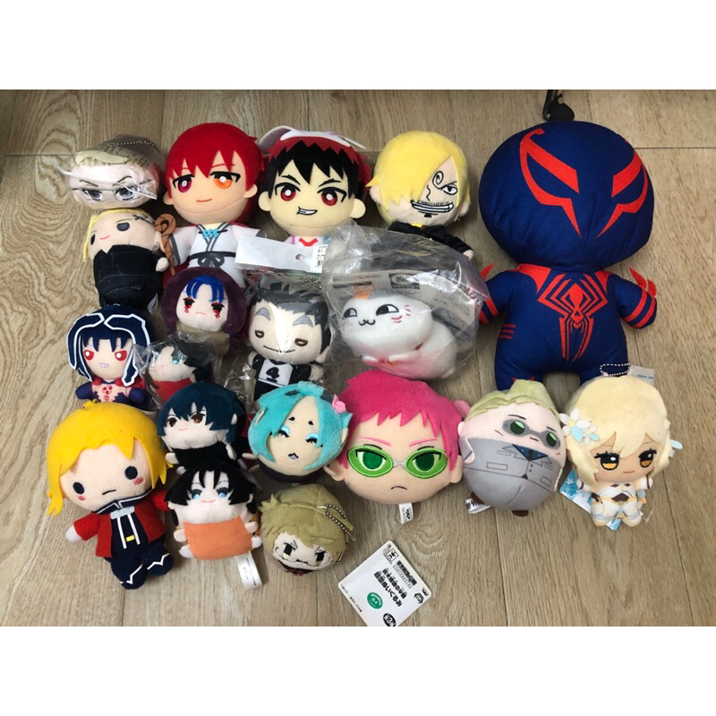 Tổng hợp gấu bông Anime Knb, GI, FGO, HQ, TR, BSD, Saiki, JJK ...