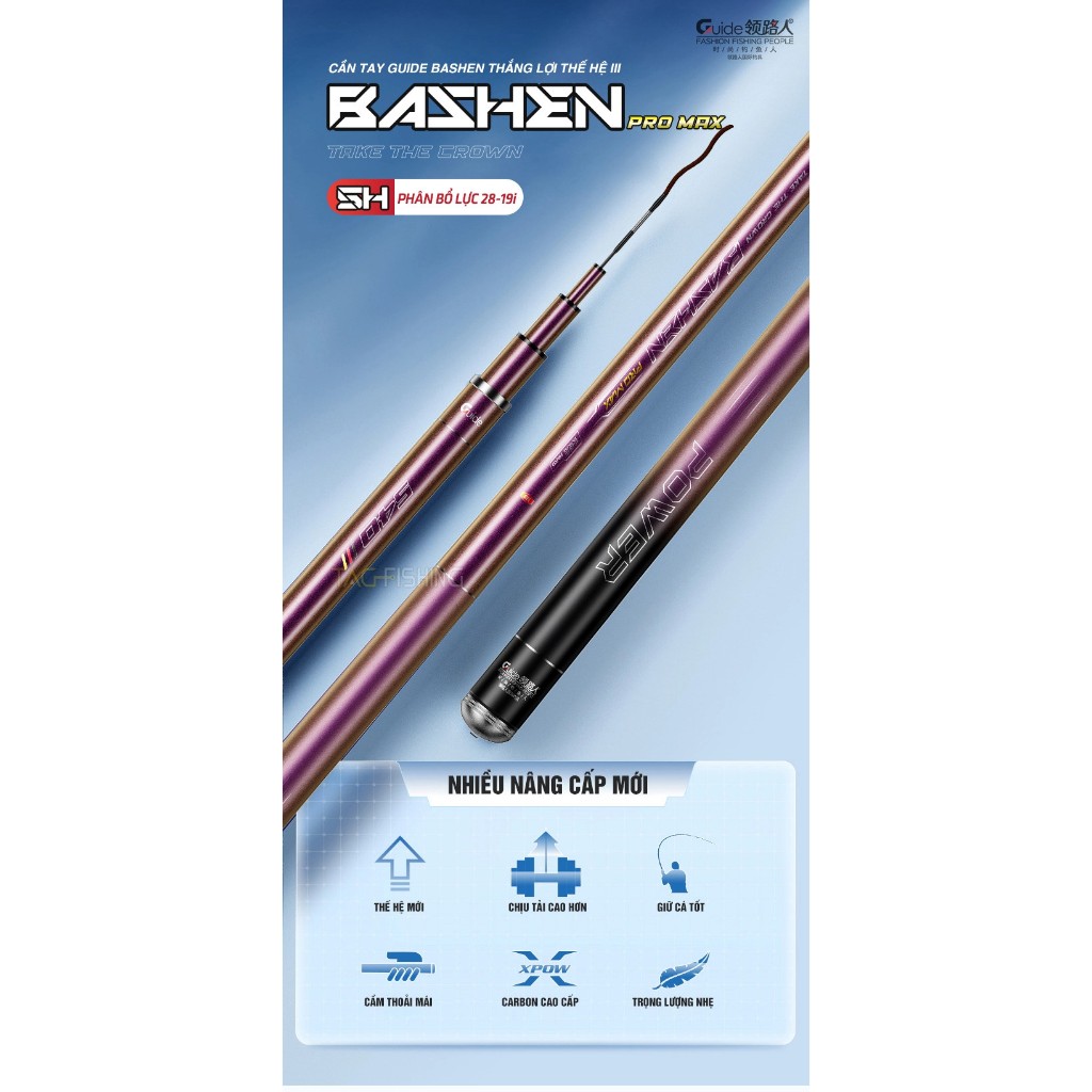 Cần tay Guide Bashen Thắng Lợi TH3 | Shopee Việt Nam
