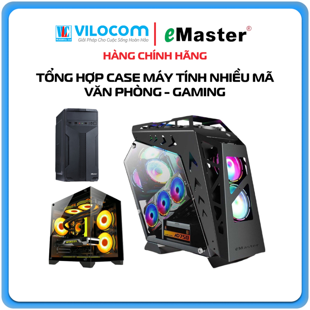 Case Máy Tính eMaster Gaming Nhiều Loại - Hàng Chính Hãng | Shopee Việt Nam