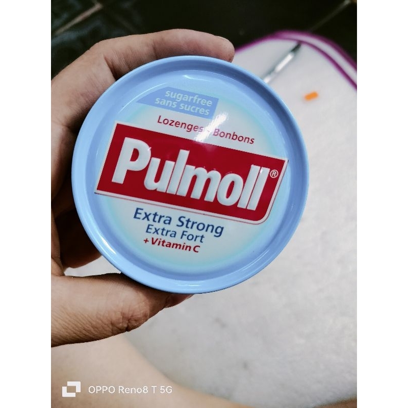 Pulmoll Kẹo ngậm không đường - Kẹo ngậm Pulmoll Extra ( Hộp 45g ...