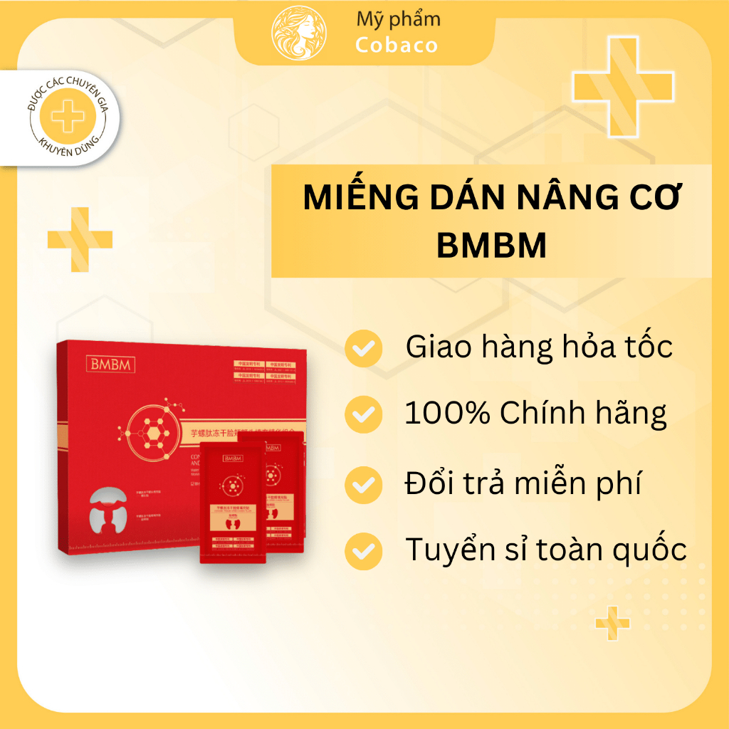 MIẾNG DÁN COLLAGEN THỦY PHÂN BMBM - Chống lão hóa, Trẻ hóa da, Trắng da ...