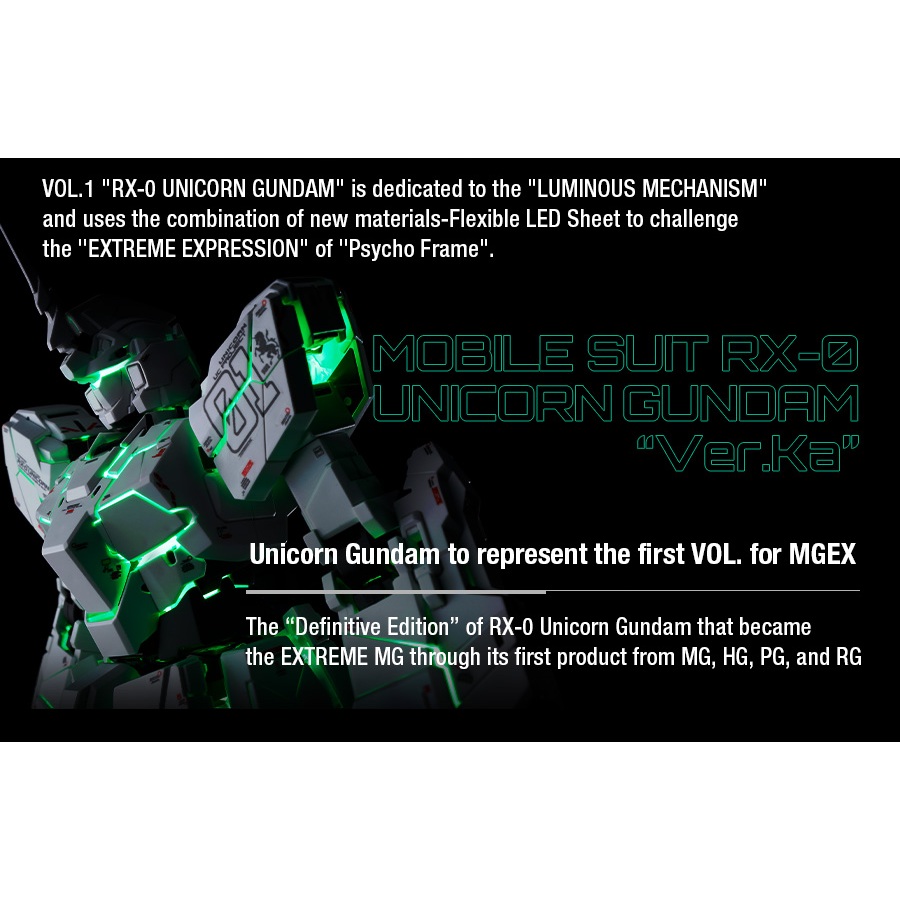 [CÓ SẴN] BANDAI - MGEX 1/100 Mobile Suit RX-0 Unicorn Gundam Ver.Ka | Shopee Việt Nam