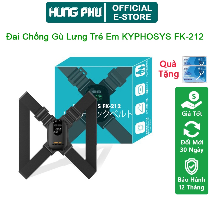 Đai Đeo Chống Gù Lưng Cao Cấp Kyphosis FK-212, Đai Rung Chống Gù Lưng Trẻ Em Người Lớn | Shopee ...