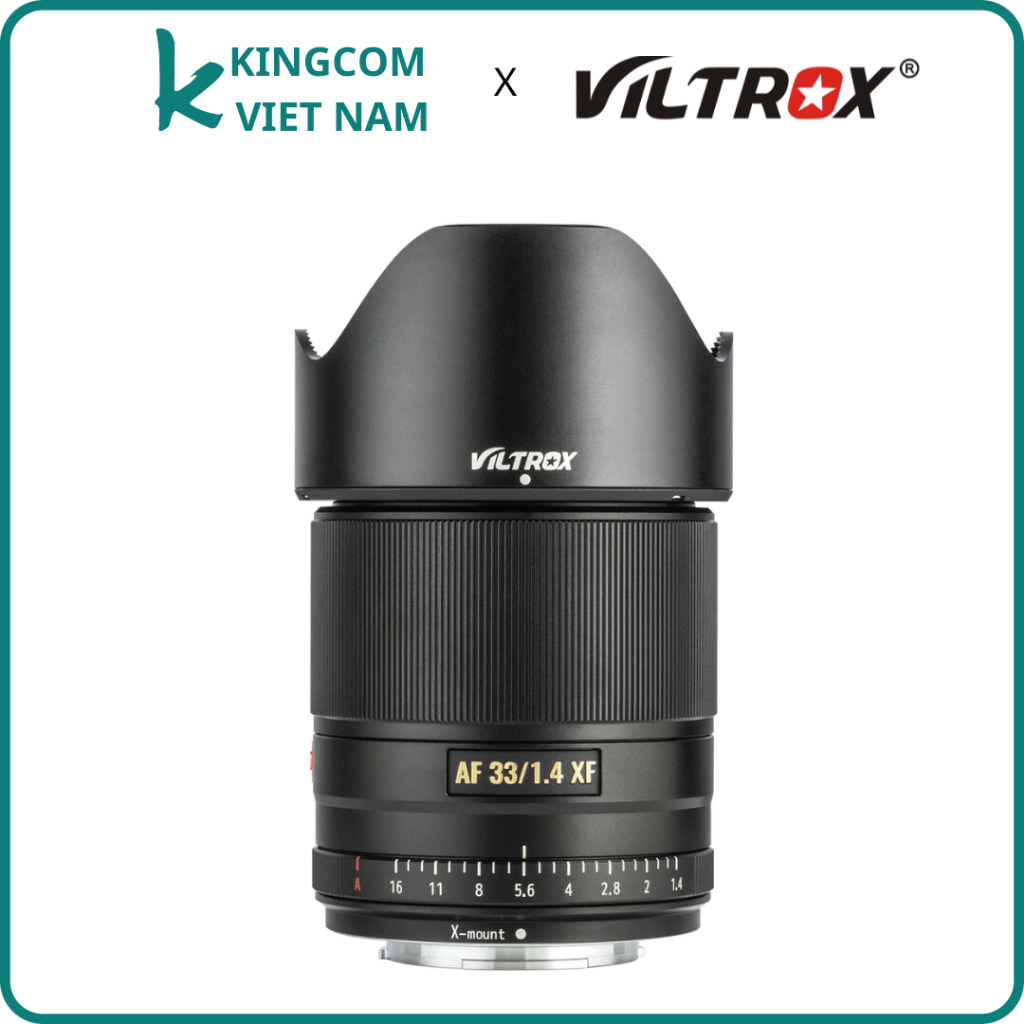 Ống Kính VILTROX AF 33/1.4 XF APS-C Prime Autofocus Lens Cho Máy Ảnh Fujifilm X-Mount - Hàng ...