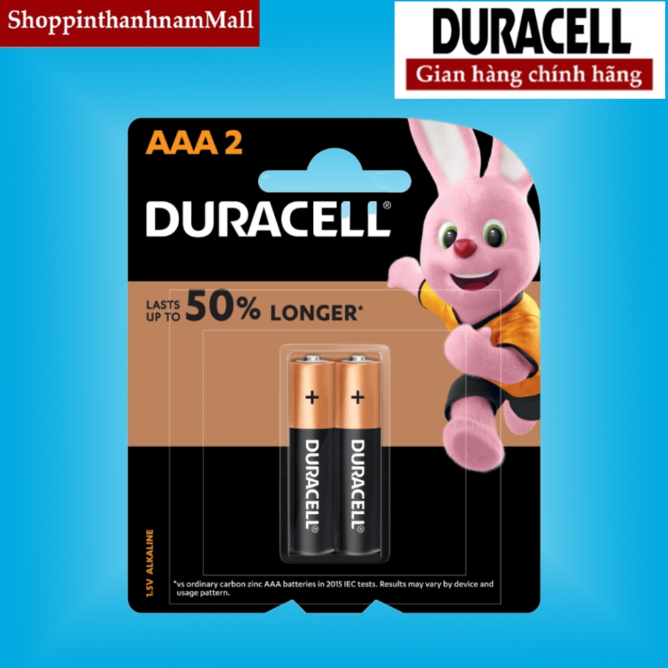 Pin AAA Duracell Coppertop Alkaline Vỉ 2 Viên Cao Cấp Chính Hãng ...