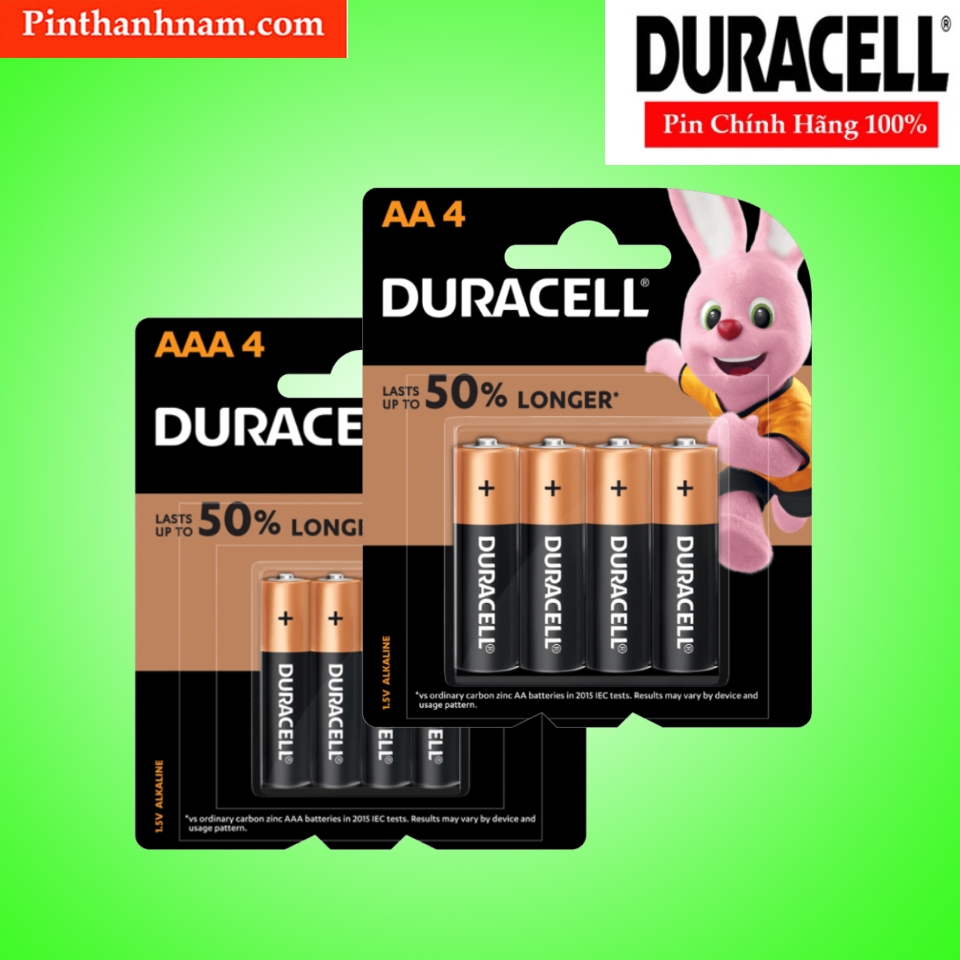 Pin AA , Pin AAA Duracell Coppertop Cao Cấp Siêu Bền - Hàng Chính Hãng ...