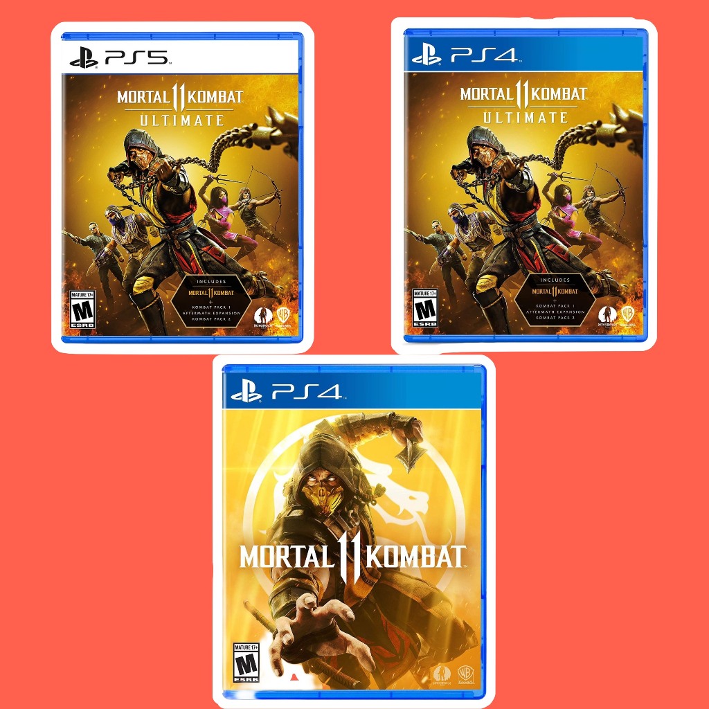 Đĩa Chơi Game Mortal Kombat 11 Ultimate Cho Ps4 Ps5 Shopee Việt Nam