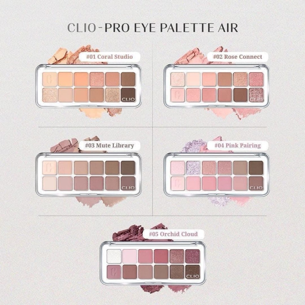 Bảng mắt Clio Pro Eye Palette Air | Shopee Việt Nam