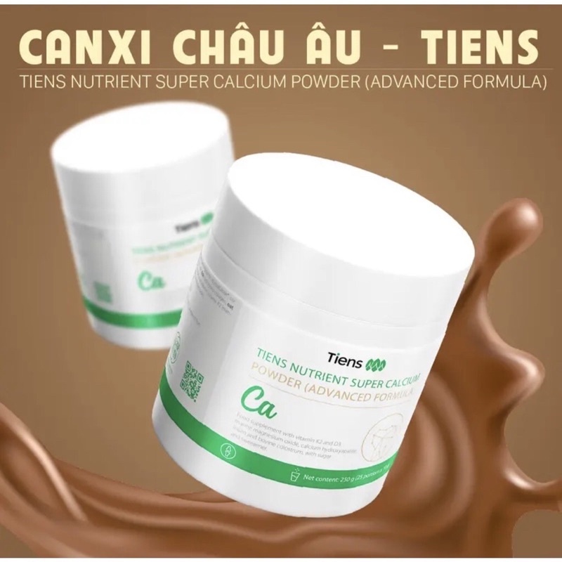 Canxi nhập khẩu Châu Âu Tiens Nutrient Super Calcium Powder Advanced ...