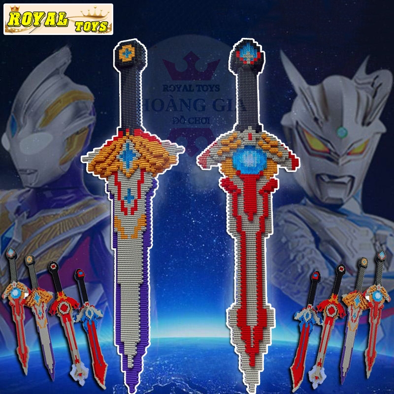 Đồ Chơi Lắp Ráp Mô Hình LINKGO XINZ Thanh Kiếm Katana Siêu Nhân Điện ...