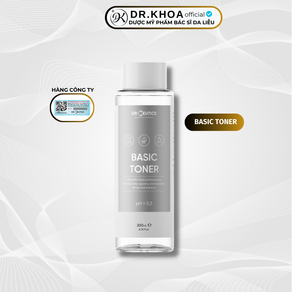 Toner Cân Bằng Da DrCeutics BHA 2%, Basic, Standrad 100ml / 200ml ...