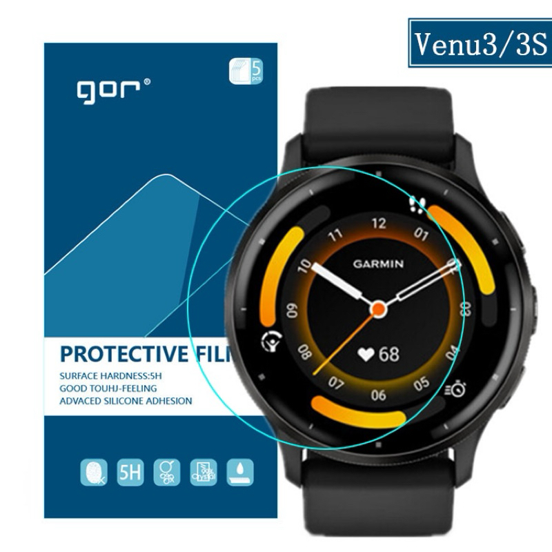 Bộ 5 miếng dán chống trầy màn hình cho garmin venu 3 / garmin venu 3s ...
