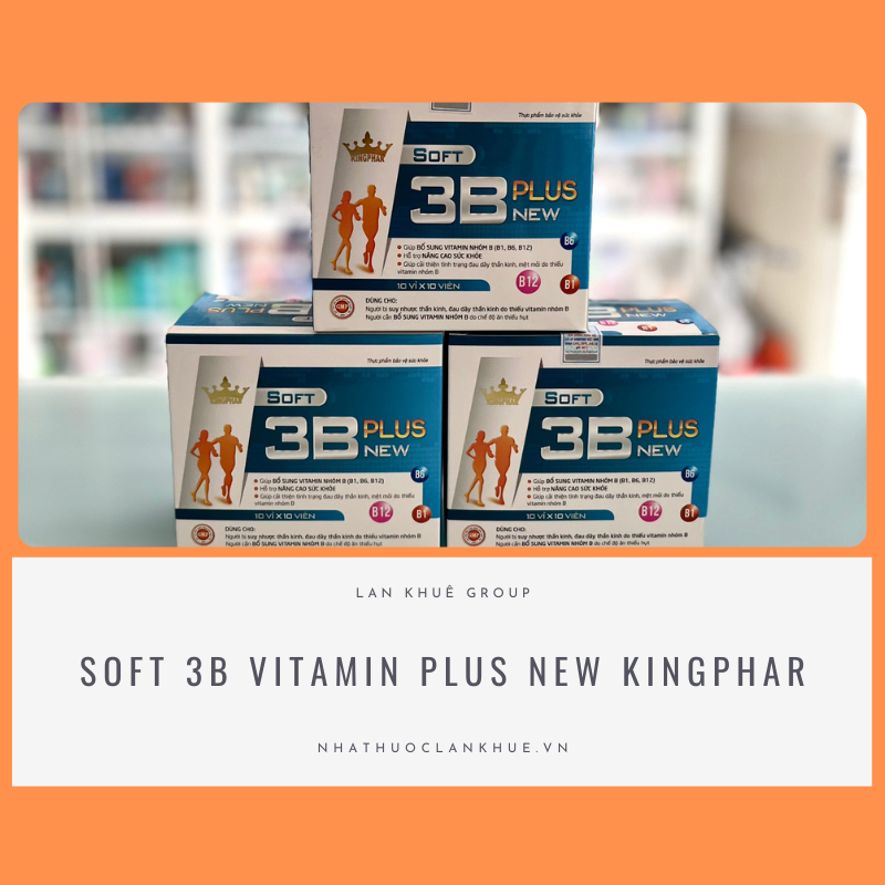 Vitamin 3B SOFT KINGPHAR HỘP 100 VIÊN | Shopee Việt Nam