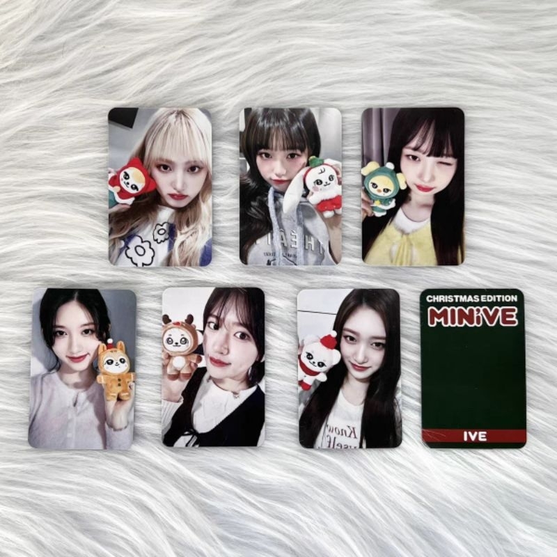 Set card ảnh unoff IVE Wonyoung, Yujin, Liz, Rei, Leeseo, Gaeul - I'VE ...