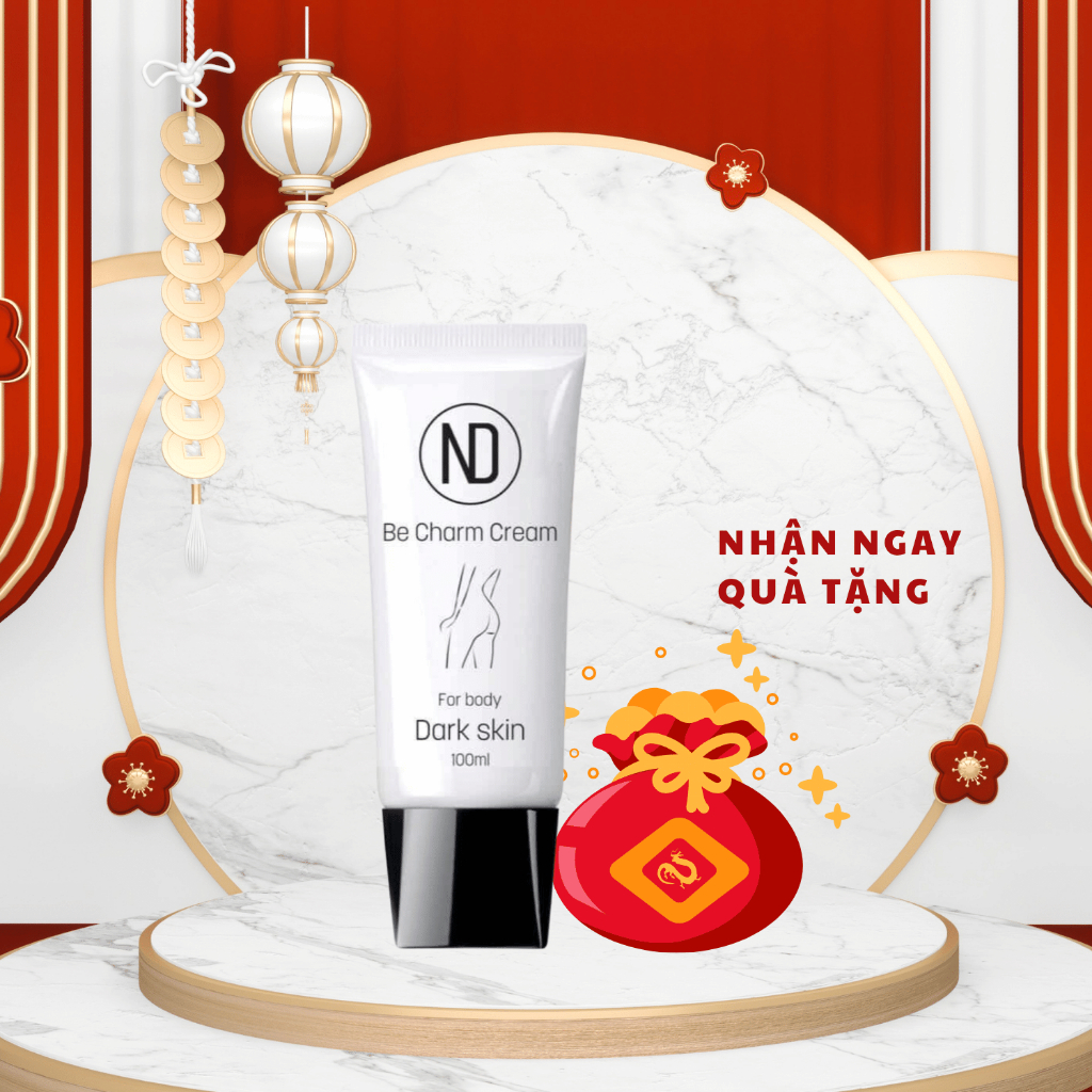 Mẫu Mới - Kem Xóa Thâm Đa Năng 6 in 1 ND Be Charm Cream Dark Skin 100g ...