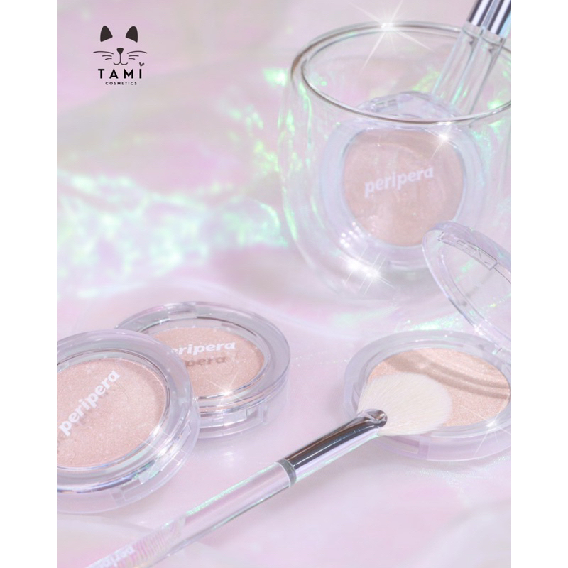 Phấn Bắt Sáng Peripera Pure Glory Highlight Set ( kèm cọ ) | Shopee ...