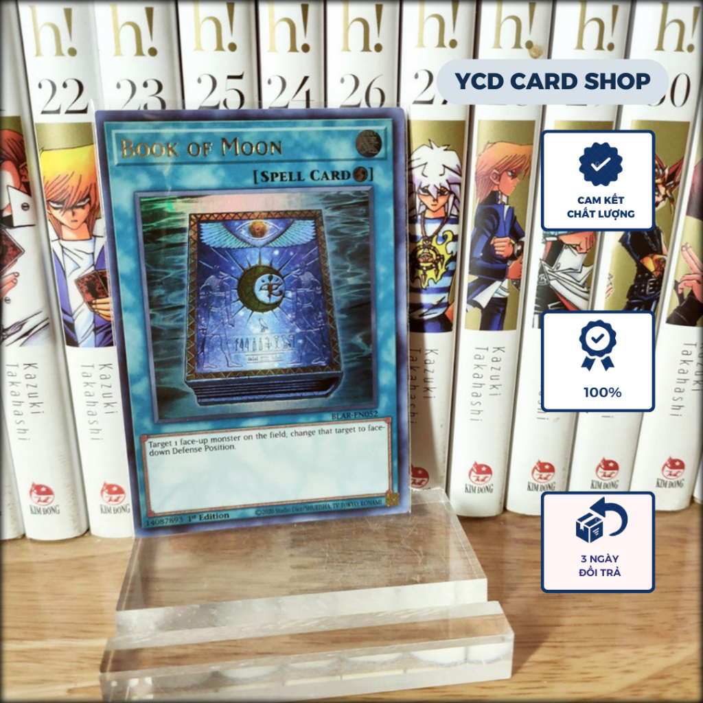 [YCDcardgame] Thẻ Bài Yugioh Chính Hãng Book of Moon – Ultra Rare | Shopee Việt Nam