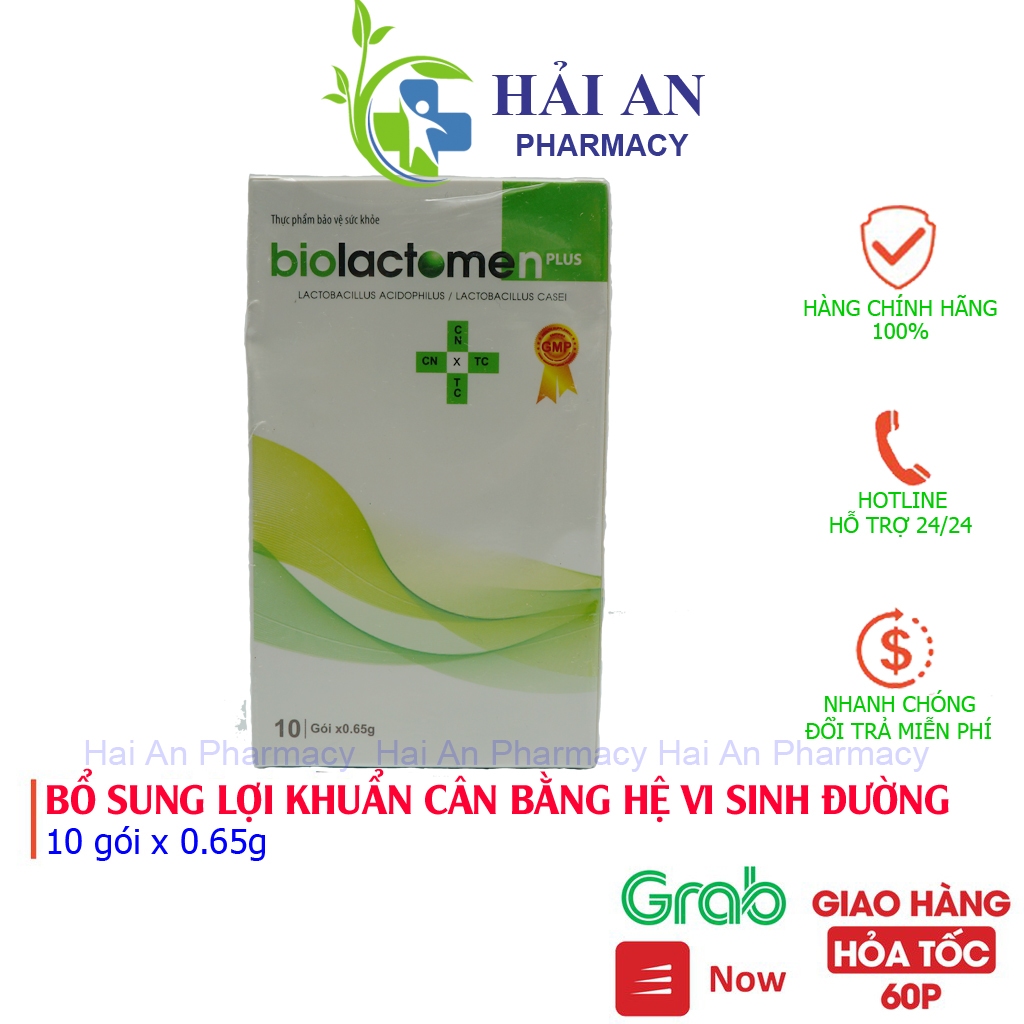 Biolactomen Plus - Men vi sinh bổ sung lợi khuẩn cân bằng hệ vi sinh ...