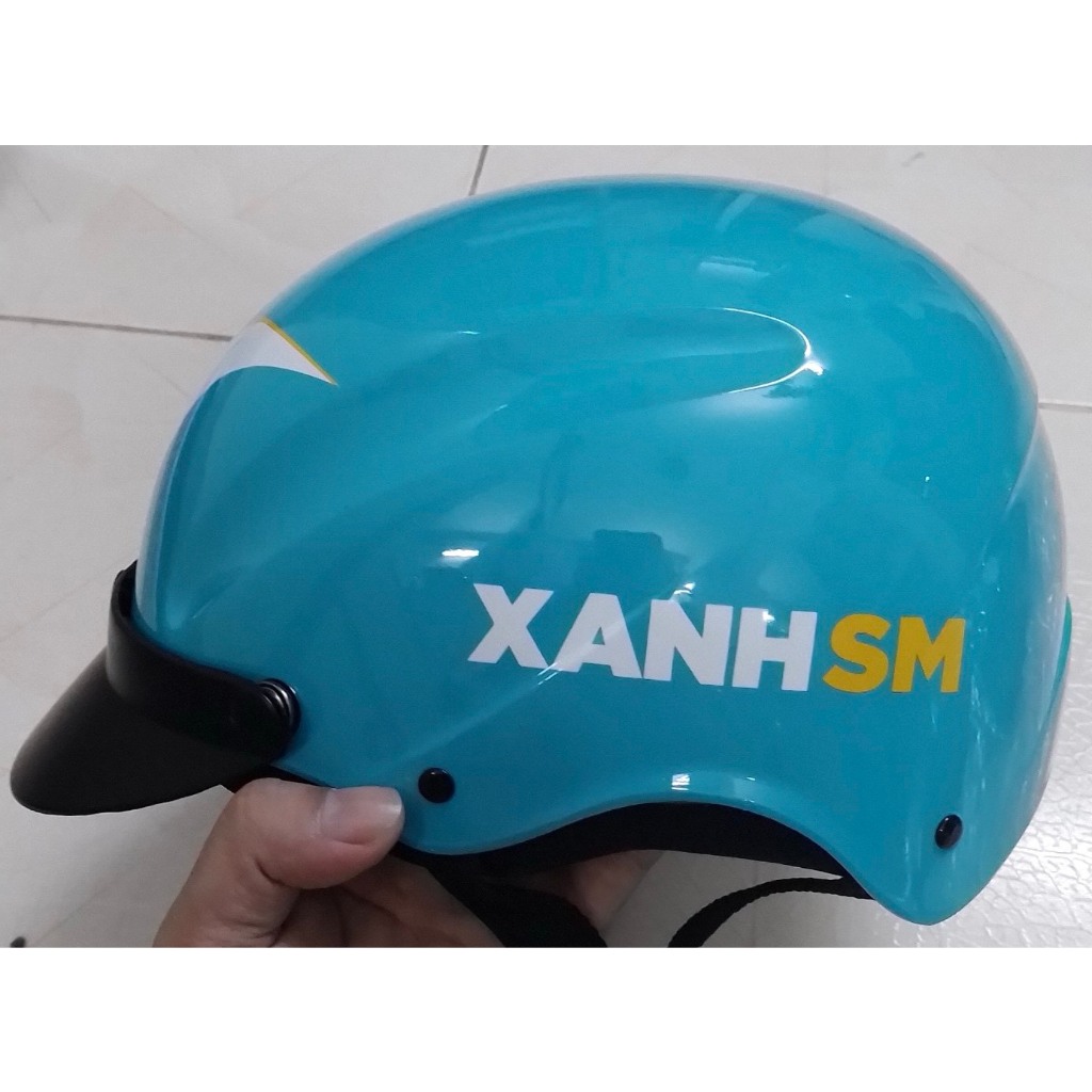 Xanh sms bike nón bảo hiểm nữa đầu vinfast chuẩn mẫu | Shopee Việt Nam