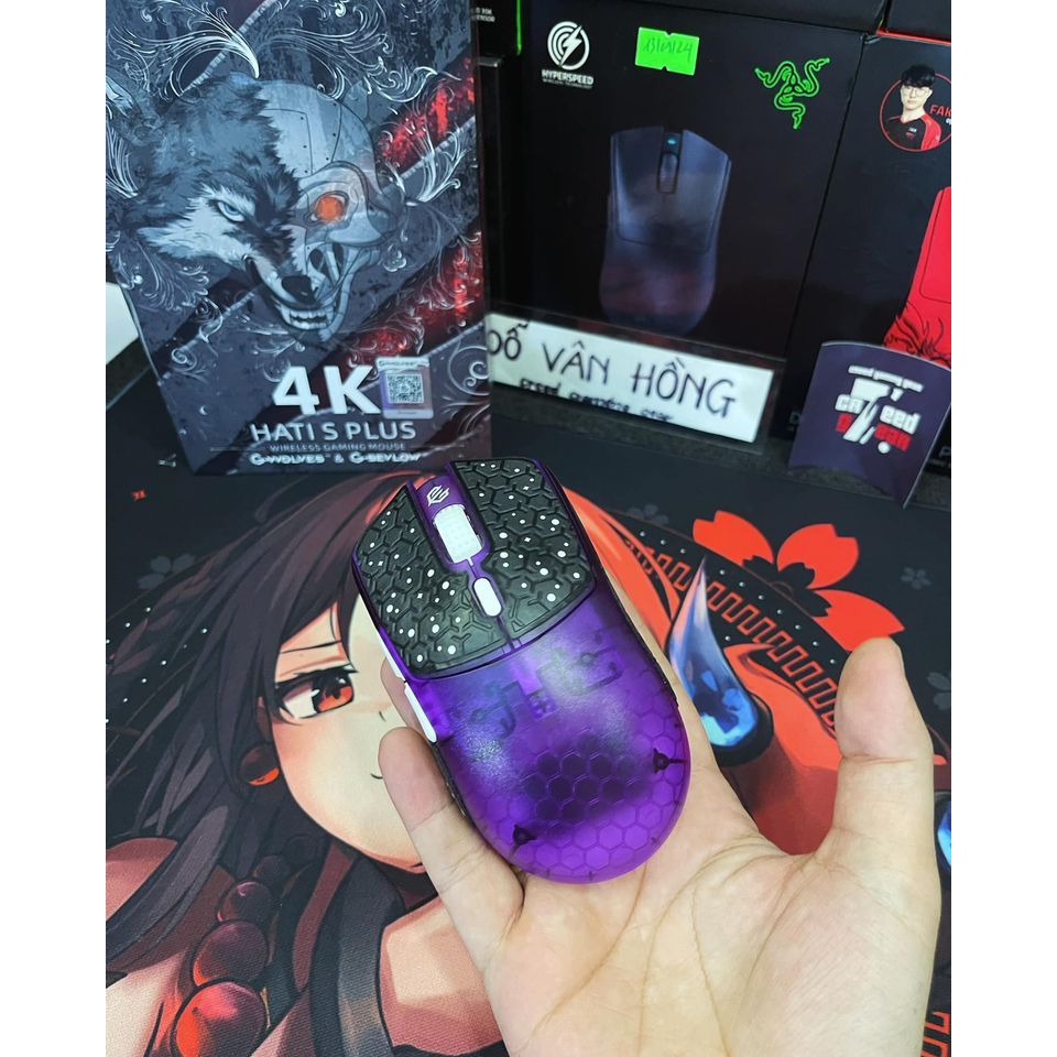 Chuột G-WOLVES (GWOLVES) HTS PLUS (HTS+) Hati 4K, HTX 4K WIRELESS ...