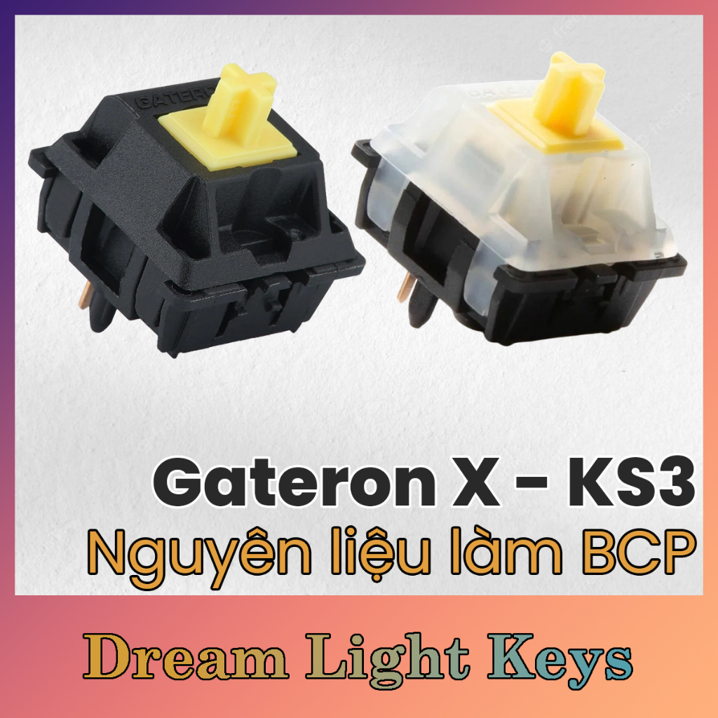 Gateron X | Gateron KS-3 | Gateron KS-3X47 | Black Cherry Pie | Switch ...