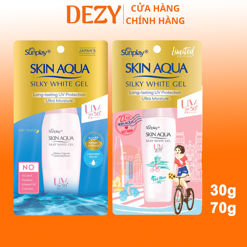 Kem Chống Nắng Skin Aqua Hồng Dưỡng Trắng Sáng Da Silky Milk Kcn ...