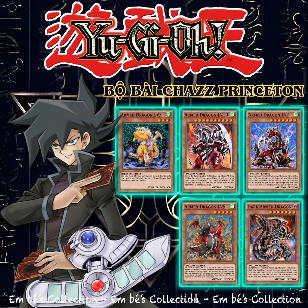Set 9 Card Chazz Princeton. Yugioh Card Việt - Anh | Shopee Việt Nam