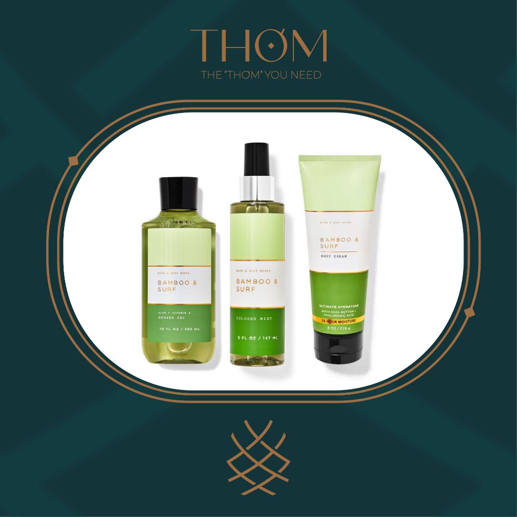BAMBOO & SURF | Sản Phẩm Tắm Dưỡng Xịt Thơm Khử Mùi Bath & Body Works ...
