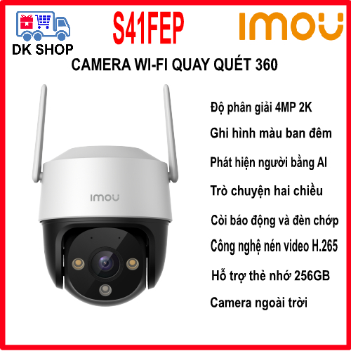 Camera IP Wifi Imou Cruiser SE+ S51FEP 5MP 3K | S31FEP 3MP 2K | S41FEP ...