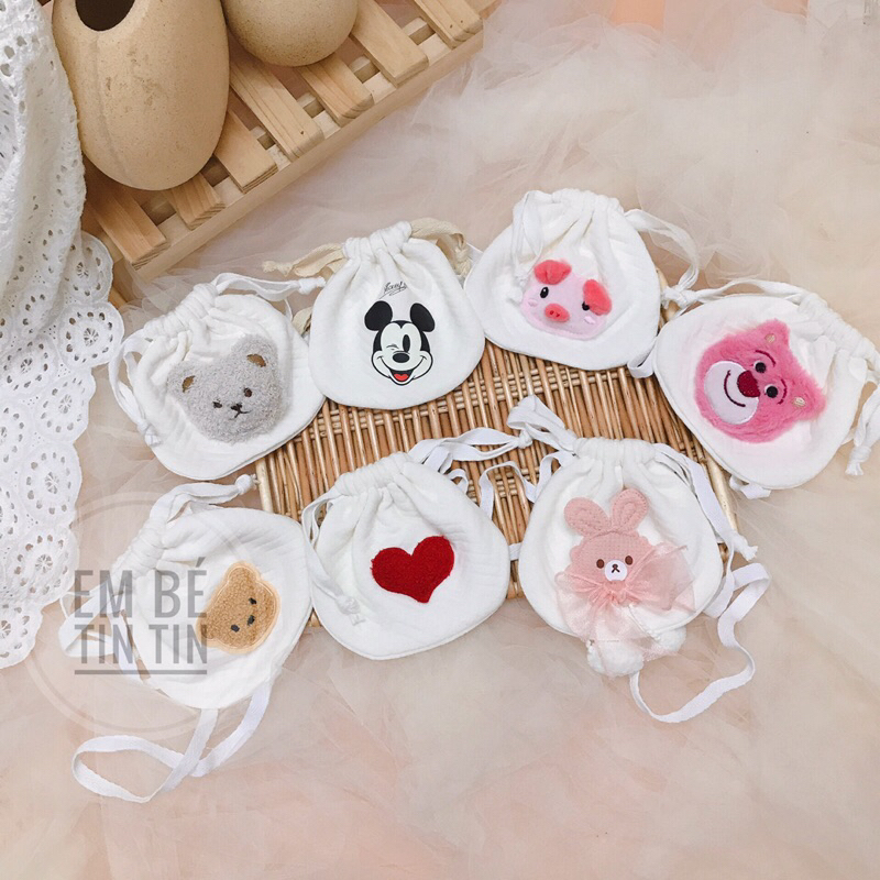 Túi đựng tỏi tránh vía độc - Túi đựng lì xì cho bé ( Nhấn vào phân loại ...